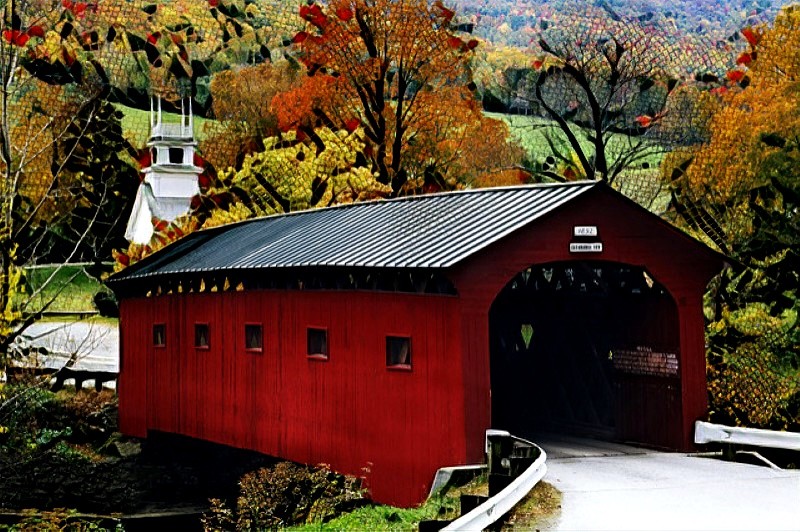 Moonlighting - The Shushan Covered Bridge VT