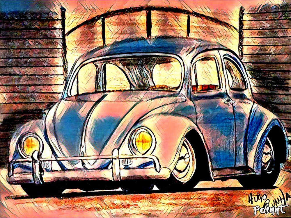 Moonlighting Vw Carocha Sketch