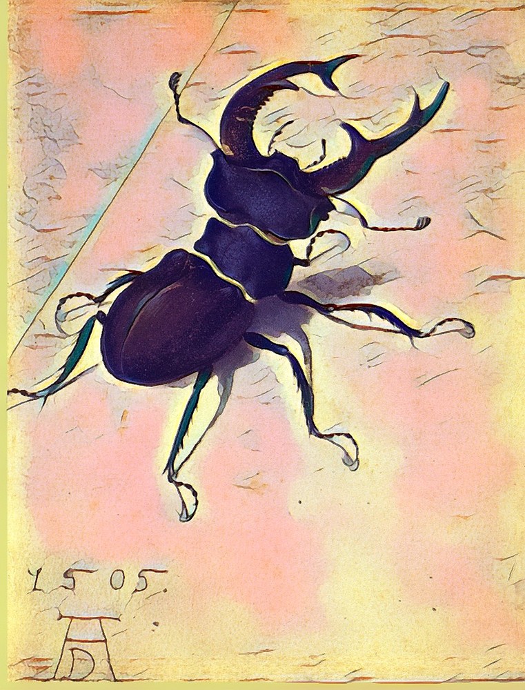 Moonlighting - Albrecht Dürer /Cervus Lucanus/1505