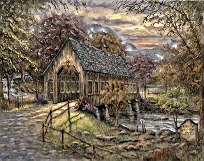 Moonlighting - Country painting!